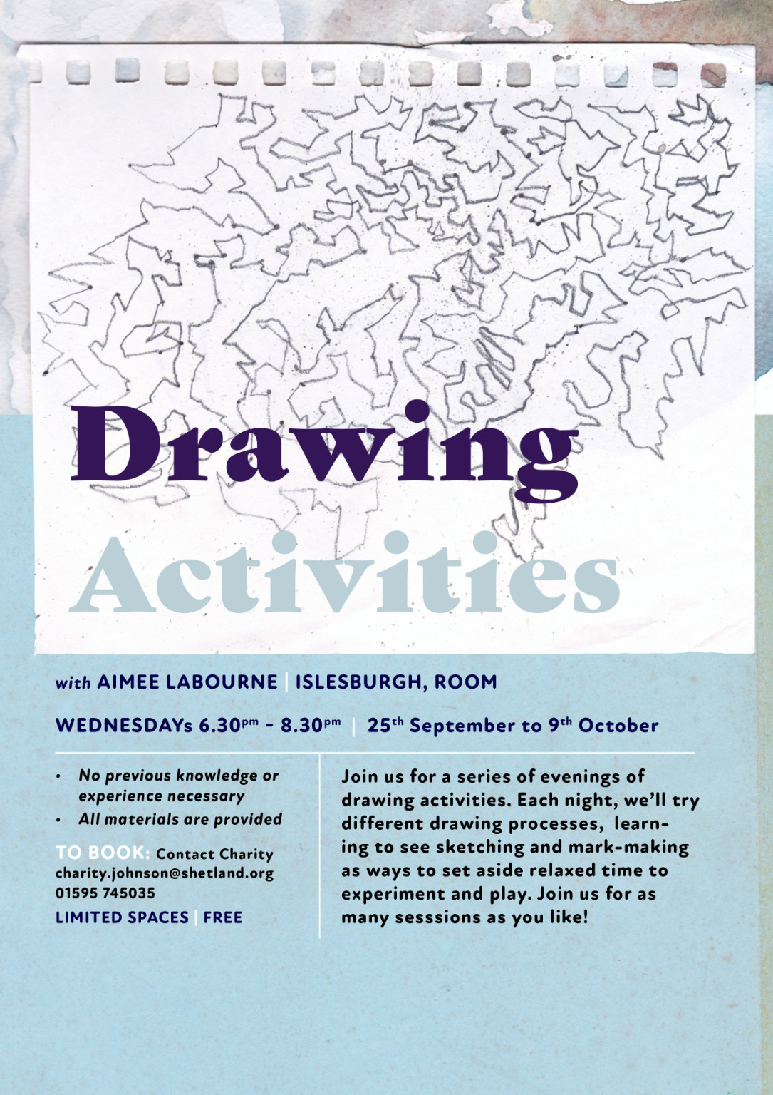 Wellness Activity Drawing Class | Mind Your Head